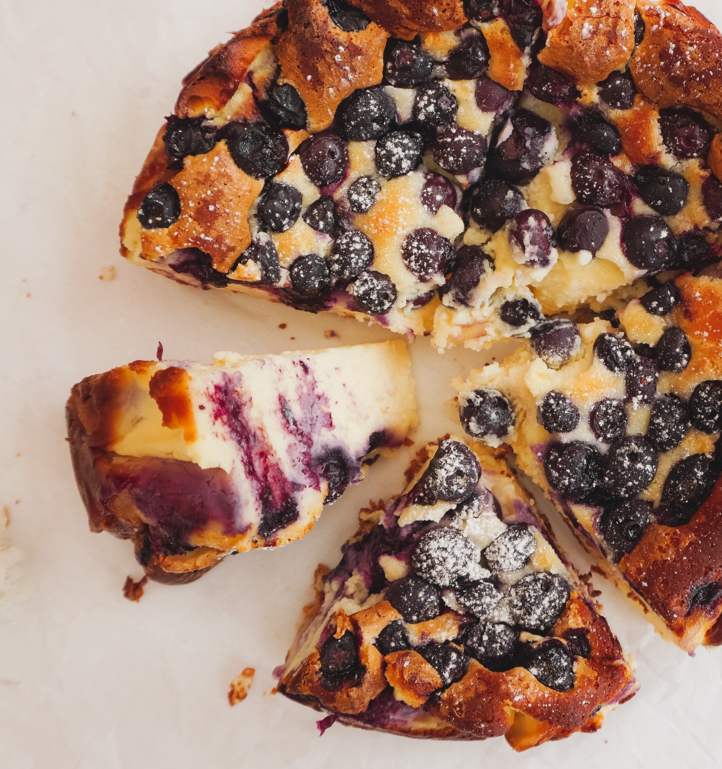 Blueberry Basque Cheesecake – Break or Bake