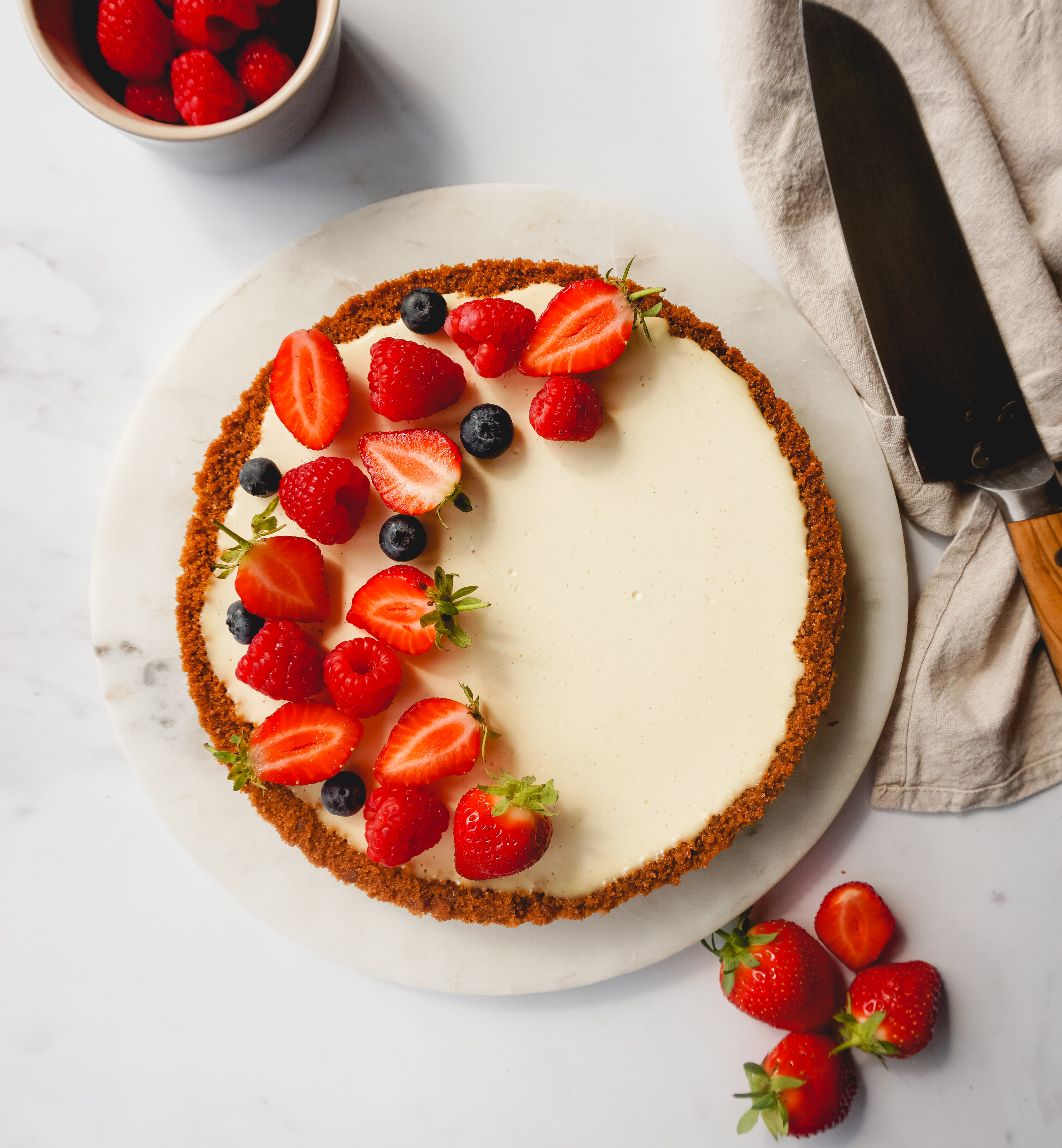 Easy No Bake Lemon Tart with Biscoff Crust – Break or Bake
