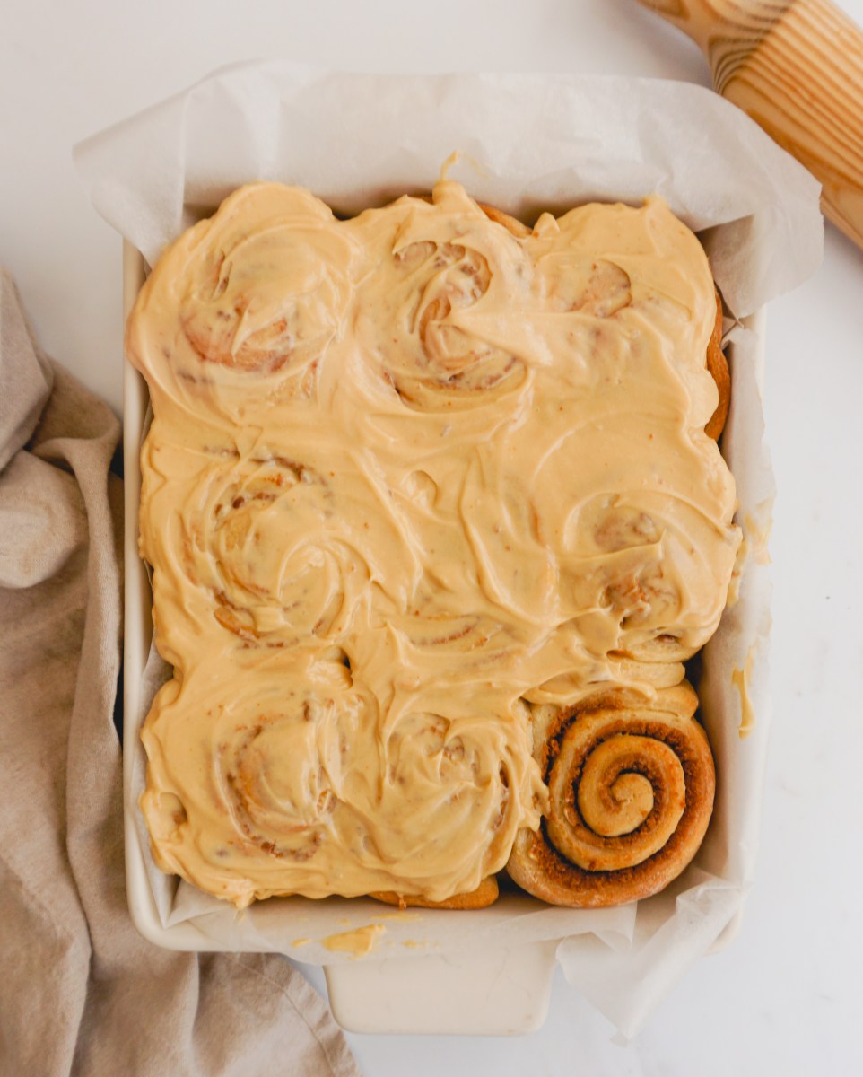 Biscoff Sweet Rolls with Coffee Icing – Break or Bake