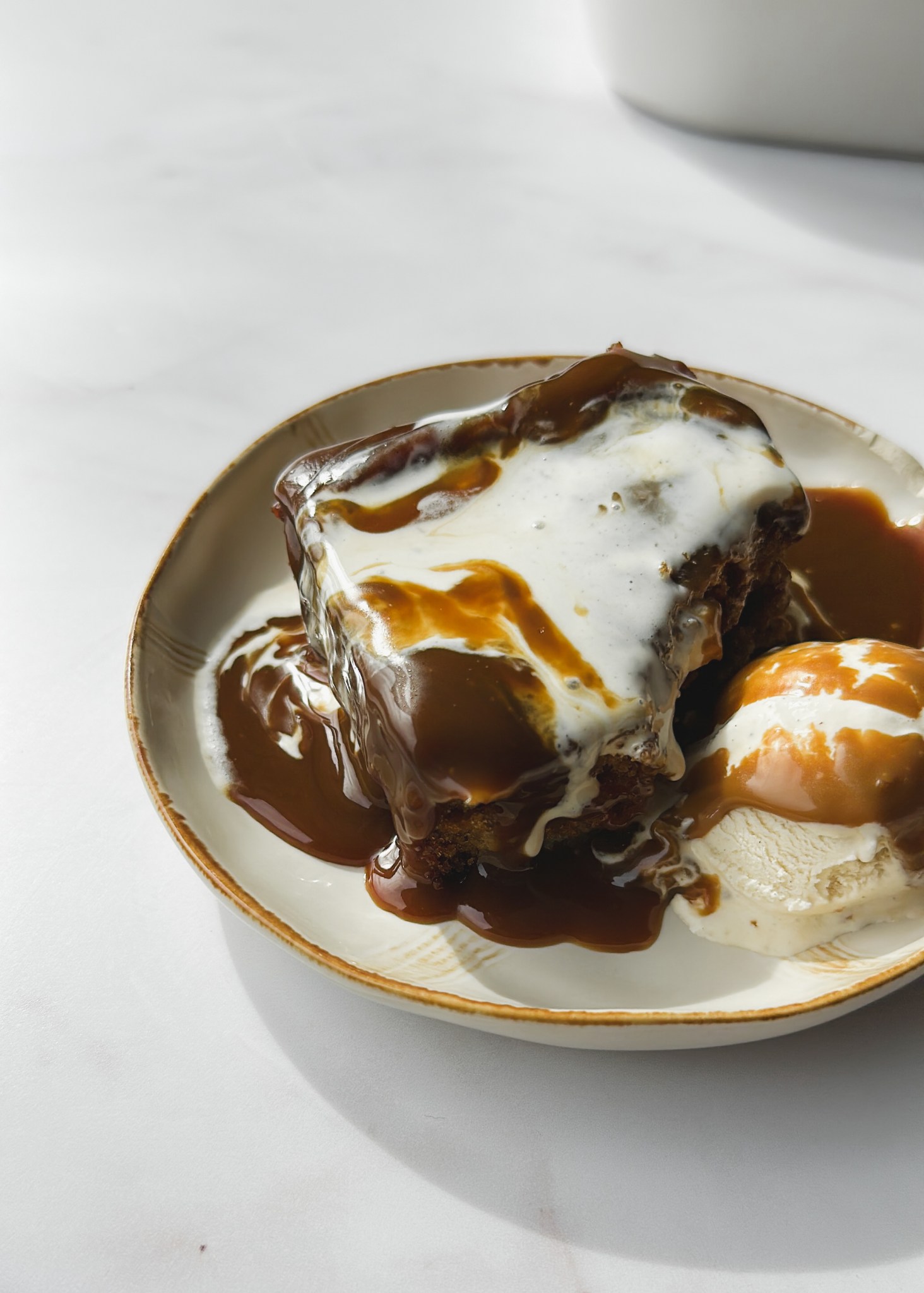 Sticky Toffee Apple Pudding – Break or Bake