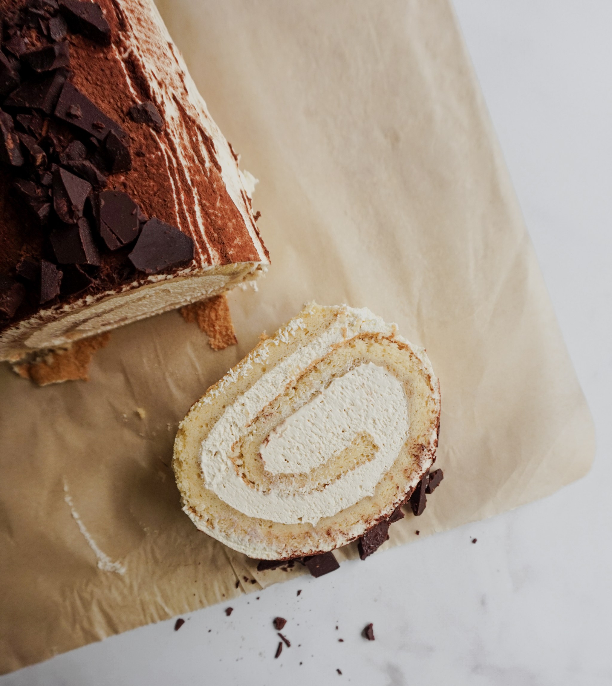 Tiramisu Cake Roll – Break or Bake